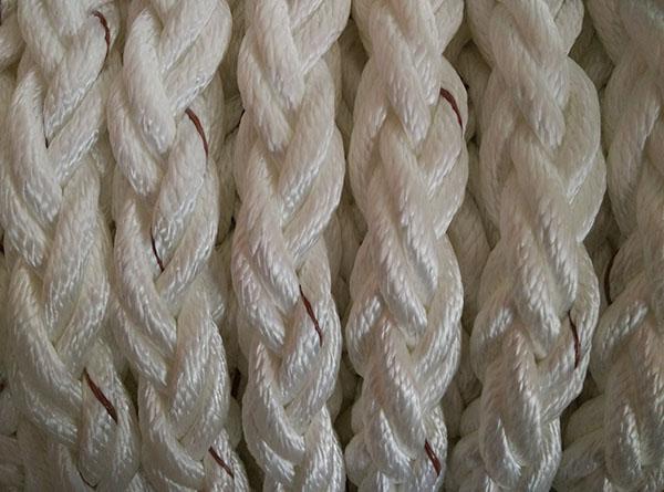 Nylon 66 Double Braid Mooring Ropes For Boats , Shoreline Marine Dock Line