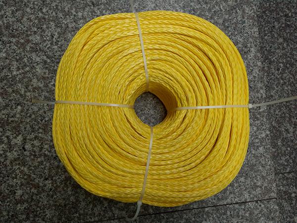 200m Orange Hmpe Mooring Lines High Strength Weight Ratio Safe Stable
