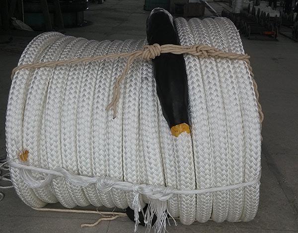 Weather Resistant Double Braided Nylon Rope 68mm Diameter Prestressed ...
